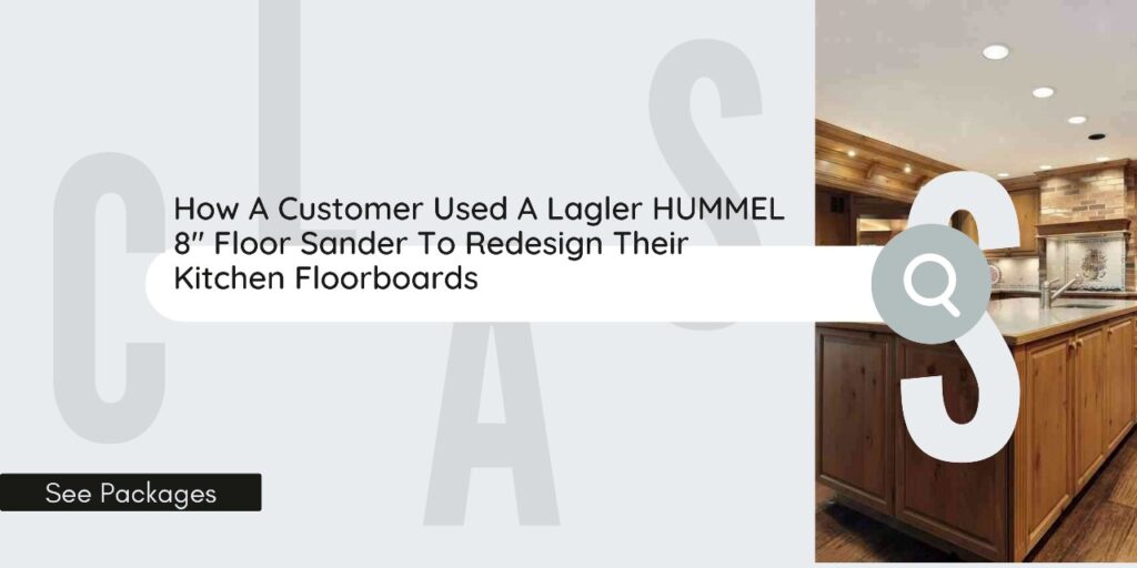 Lagler Hummel 8 Continuous Belt Sander - Doctor Wood Floor Sander Hire