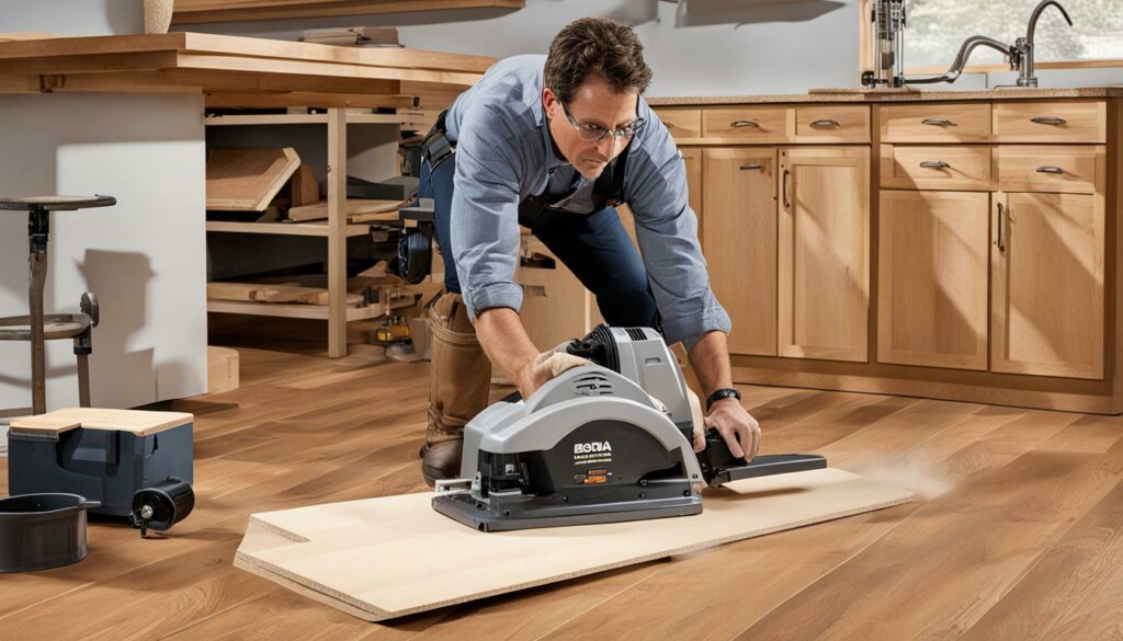 How do I use a Bona FlexiDrum 8″ Belt Sander?